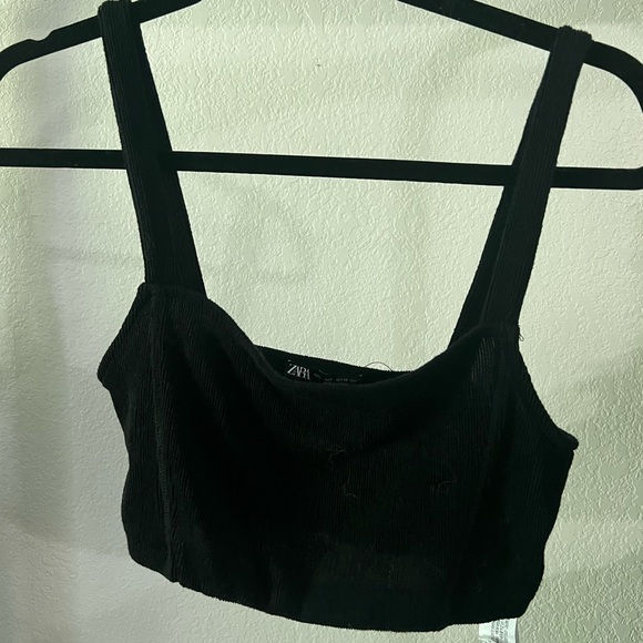 Zara | Tops | Zara Crop Tank Top | Poshmark